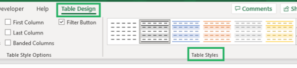 How to Remove Table Formatting in Excel - Without Losing Data