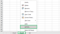 How to Unhide Sheets in Excel: Step-by-Step (Unhide Tabs)