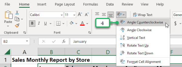 How to Rotate Text in Excel: Change Text Direction (2024)