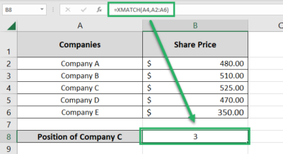 How to Use the XMATCH Function in Excel: Step-by-Step (2023)