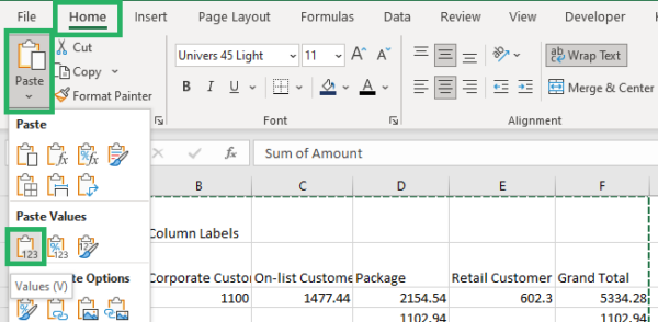 How to Delete a Pivot Table in Excel - With and Without Data