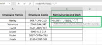 How to Remove Dashes in Excel: Step-by-Step Guide