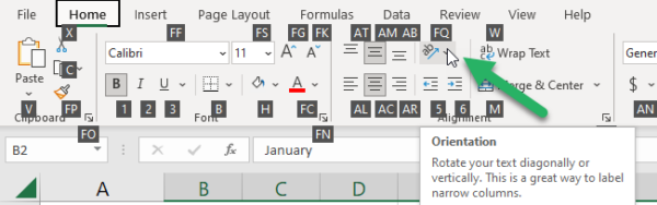 How to Rotate Text in Excel: Change Text Direction (2024)