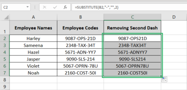 How to Remove Dashes in Excel: Step-by-Step Guide