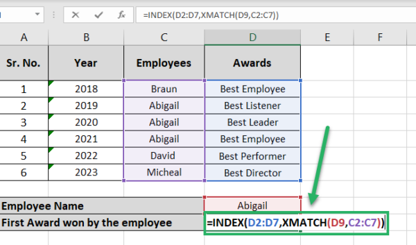 How to Use the XMATCH Function in Excel: Step-by-Step (2023)