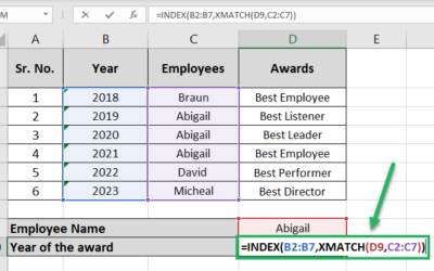 How to Use the XMATCH Function in Excel: Step-by-Step (2024)