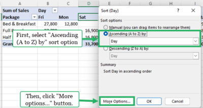 How to Sort a Pivot Table in Excel: Step-by-Step