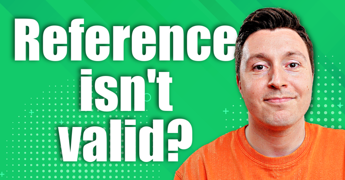  Reference Isn t Valid Excel Error How To Fix 2023 