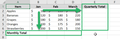 How to Use AutoSum in Excel: Button and Shortcut