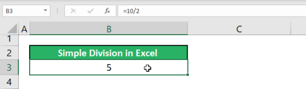 How to Divide in Excel: Division Formula and Examples