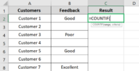 How to Count Not Blank Cells (Excel COUNTIF Function)