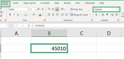 Today's Date in Excel: Function and Formula Examples