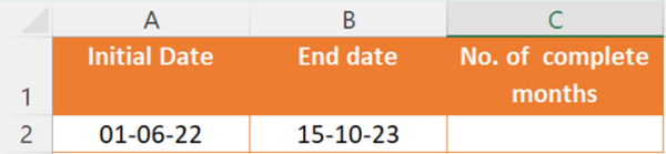 Excel Datedif Function Find Difference Between Dates 2023 3965