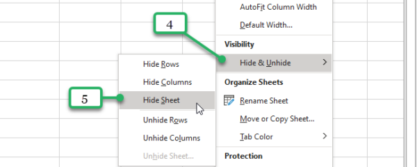 How to Hide Worksheets and Tabs in Excel (With Password)