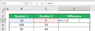 How to Do Subtraction in Excel (Minus Formula Guide)
