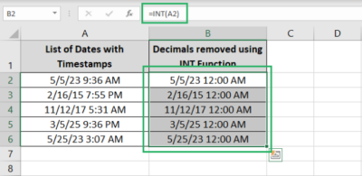 How to Remove Time From Date in Excel (Guide)