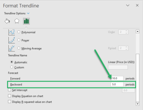 How to Extend a Trendline in Excel: Step-by-Step