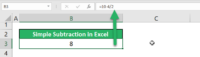 How to Do Subtraction in Excel (Minus Formula Guide)