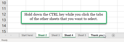 How to Hide Worksheets and Tabs in Excel (With Password)