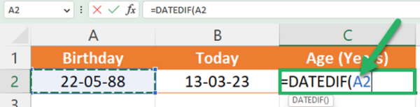 Excel DATEDIF Function: Find Difference Between Dates (2024)