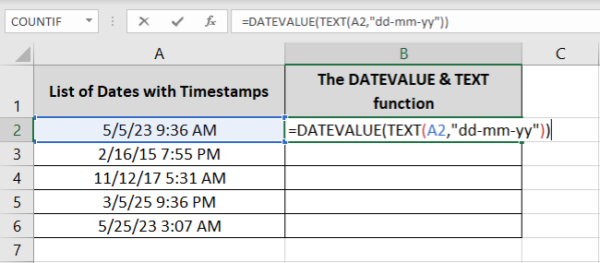 How to Remove Time From Date in Excel (Guide)