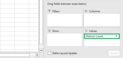 How to Count Unique Values in Excel (and Distinct Values)