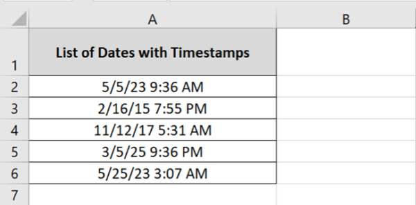 How to Remove Time From Date in Excel (Guide)