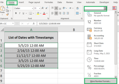 How to Remove Time From Date in Excel (Guide)
