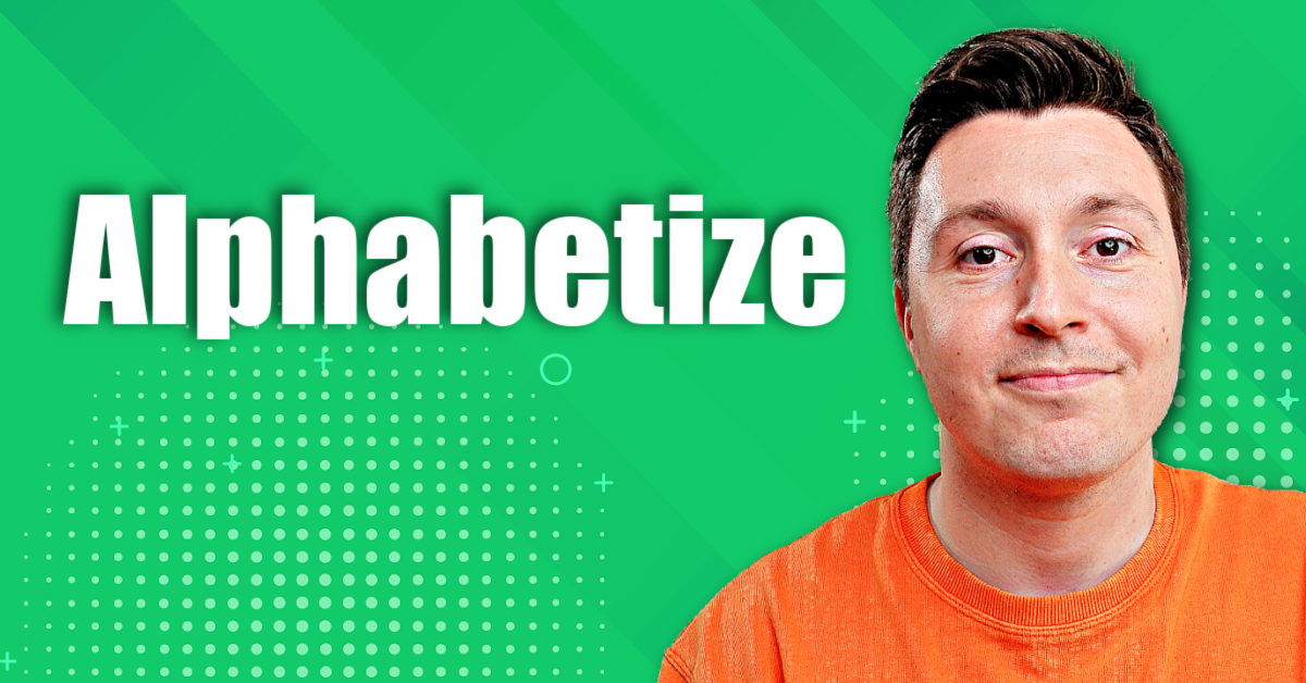 How To Alphabetize In Excel Step by Step Guide 2024 
