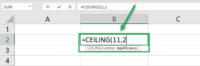 How To Use The Ceiling Function In Excel And Why