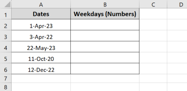 Day of Week in Excel: WEEKDAY Function Explained (2023)