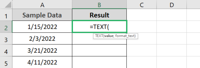 How To Extract Month From Date In Excel Step By Step 2023 3456