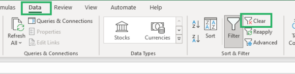 How to Clear All Filters in Excel in 1 minute (2023)