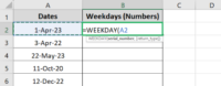 Day of Week in Excel: WEEKDAY Function Explained (2023)
