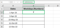 Day of Week in Excel: WEEKDAY Function Explained (2023)