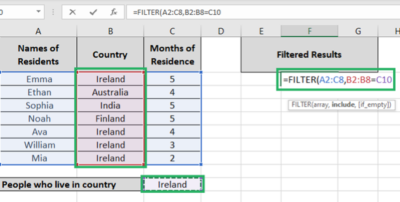 How to Use the FILTER Function in Excel + Examples (2024)