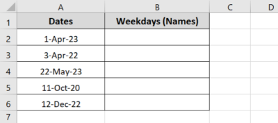 Day of Week in Excel: WEEKDAY Function Explained (2023)