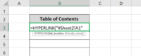 Create a Table of Contents in Excel: Step-by-Step