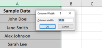 How to Adjust Column Width in Excel: Step-by-Step