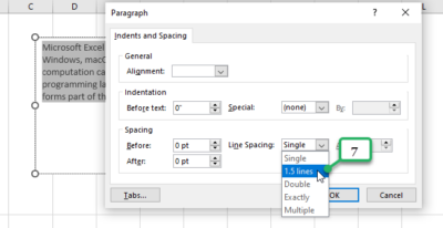 Excel Line Spacing: How to Adjust Line Spacing