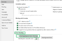 Green Triangle in Excel: What it Means and How to Remove
