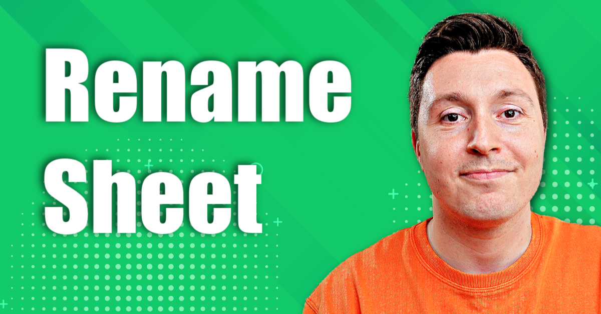 How To Rename A Sheet In Excel Step by Step Guide 2024 