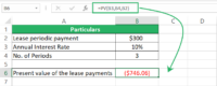 How to Calculate Present Value (Excel Function PV)