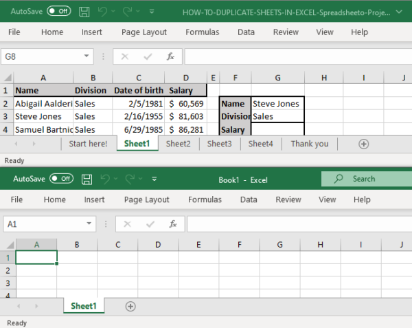 How To Duplicate A Sheet In Excel 3 Methods 3812
