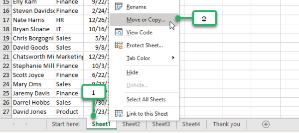 How To Duplicate A Sheet In Excel 3 Methods 4492