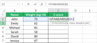 How to Calculate a Z-Score in Excel (Formula Guide)