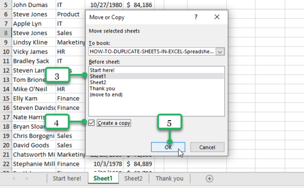 How to Duplicate a Sheet in Excel (3 Methods)