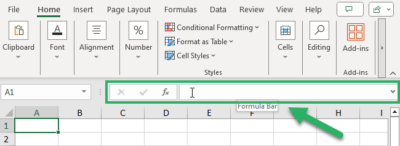 How to Instantly Expand The Formula Bar in Excel