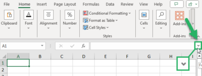 How to Instantly Expand The Formula Bar in Excel