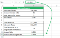 How to Calculate APR in Excel (Easy Examples) - Spreadsheeto